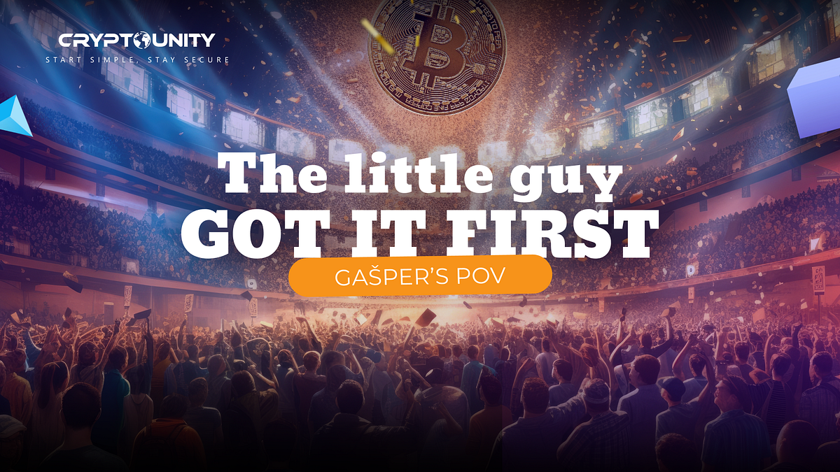 THE LITTLE GUY GOT IT FIRST!. Welcome to the 21st century, where the ...