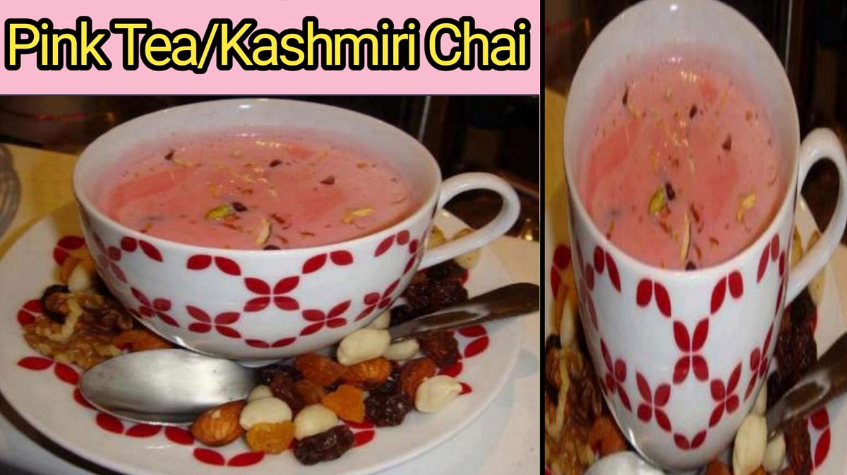 How to make Pink Tea/Kashmiri Chai/Noon Tea Recipe - Scorpionconnect ...