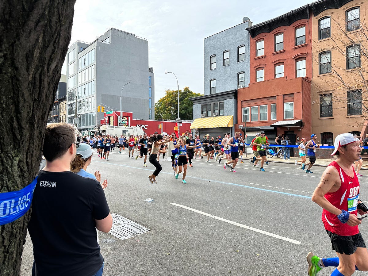 The Other Side of the Marathon. The importance of cheer support from ...