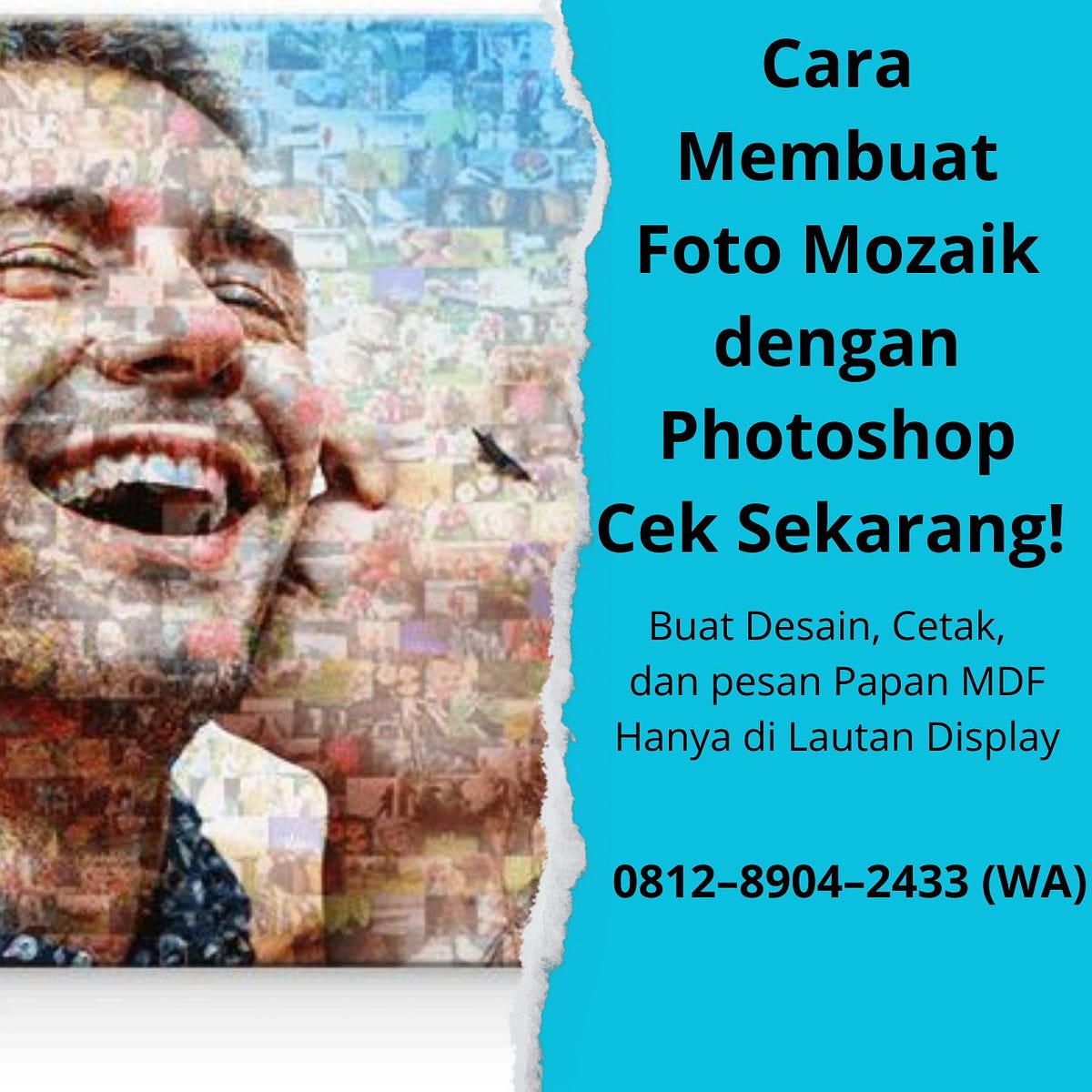 Cepat dan Sederhana, Panduan Membuat Foto Mozaik dengan Adobe Photoshop ...