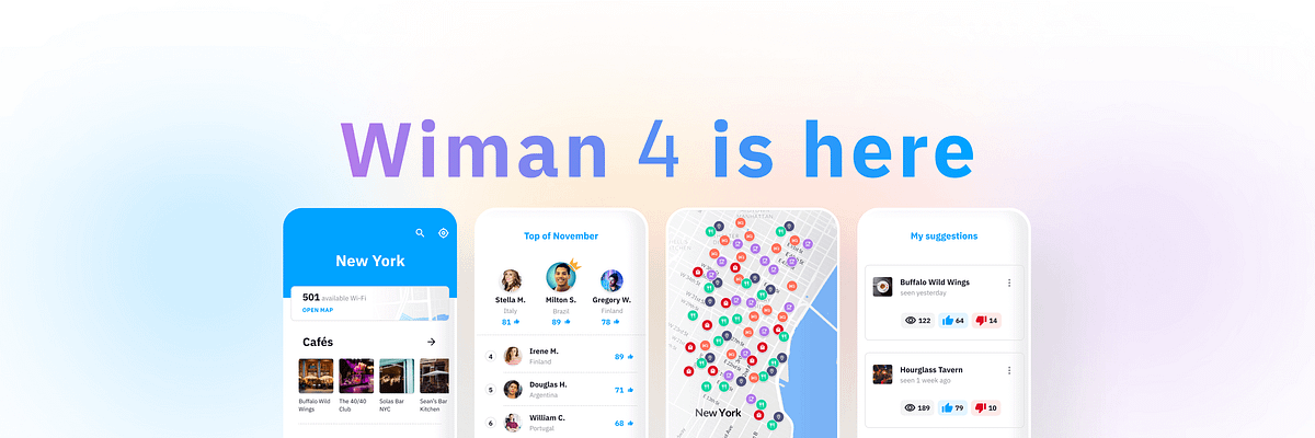 Introducing Wiman 4 for Android. | Wiman