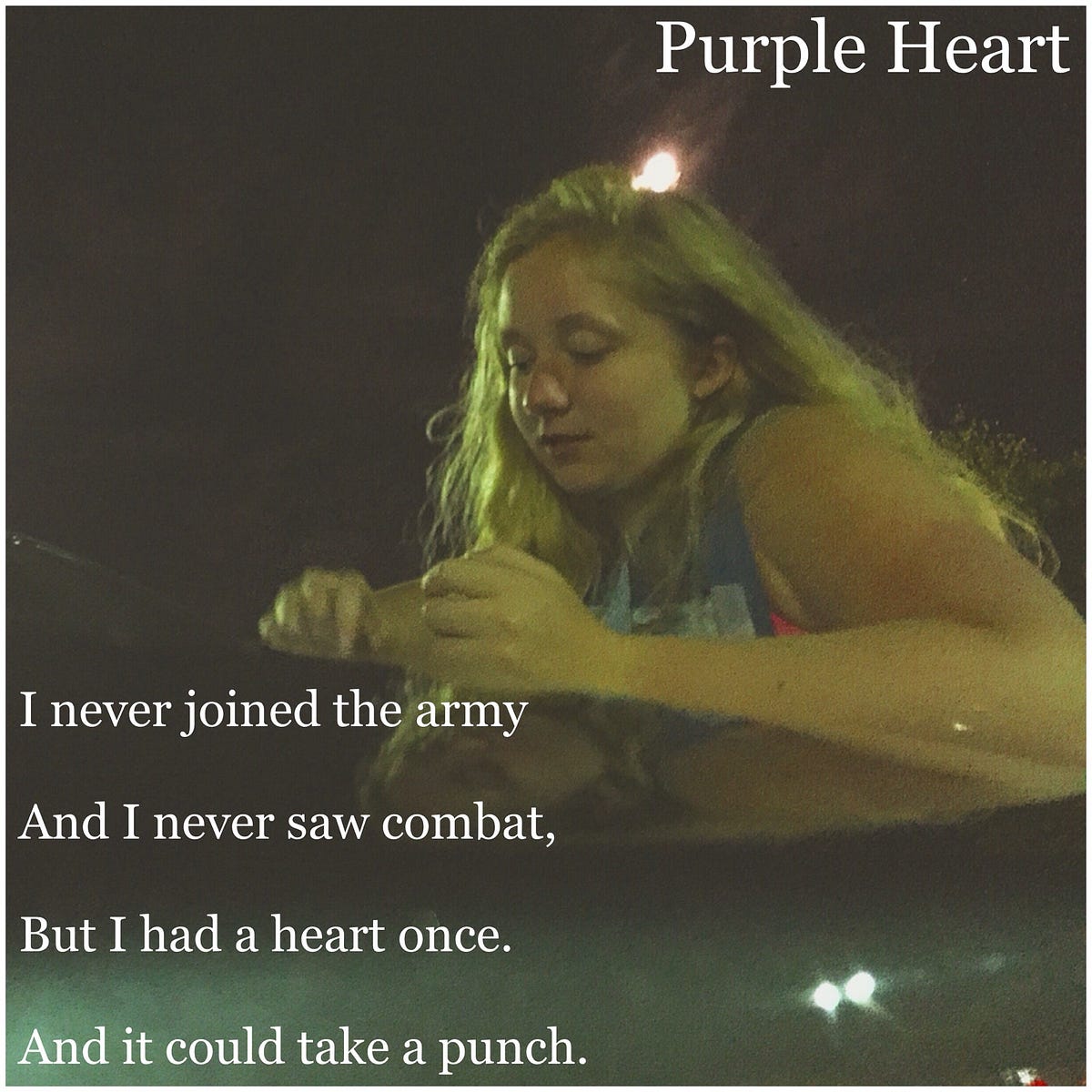 Purple Heart •. I was pleasantly shocked to meet a… | by Greg C ...