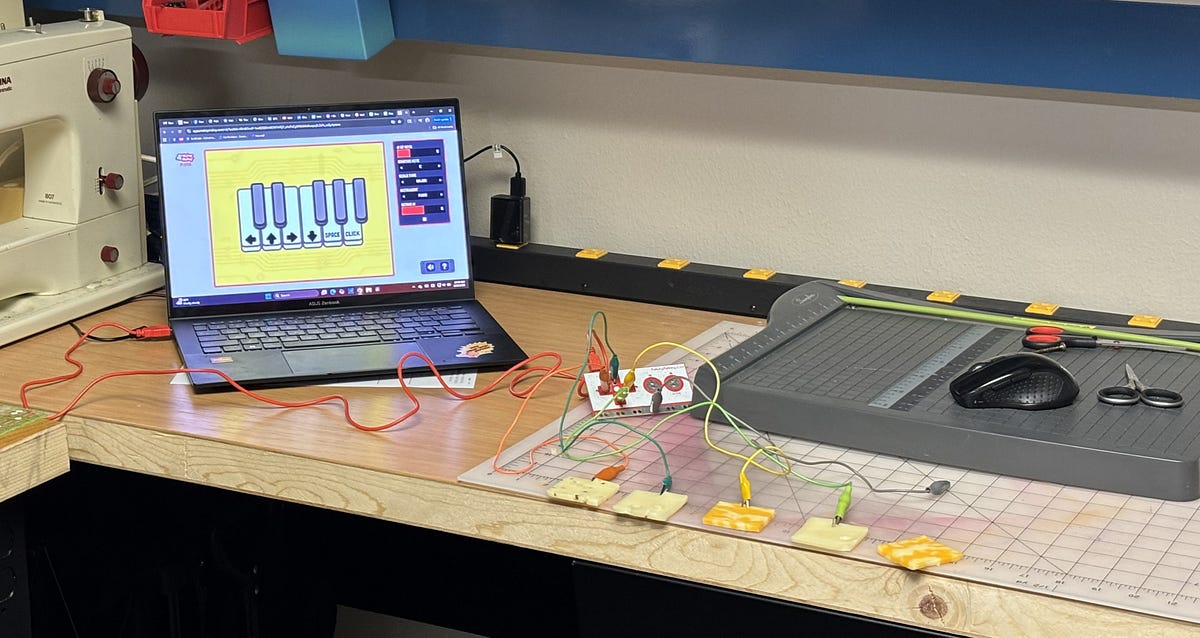 Makey Makey Demo. When I first began demoing with the… | by Lauryn ...