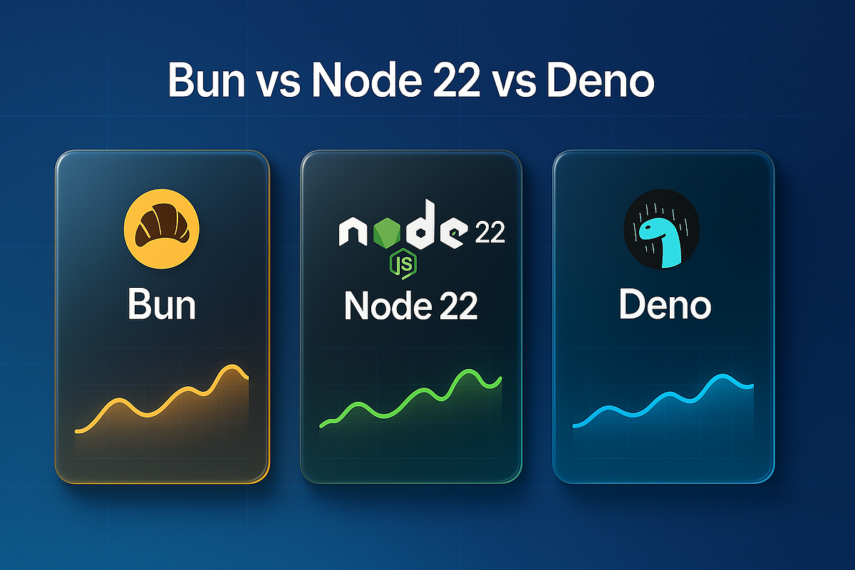 Bun vs Node 22 vs Deno: Speed Cage Match | by Bhagya Rana | Sep, 2025 | Medium