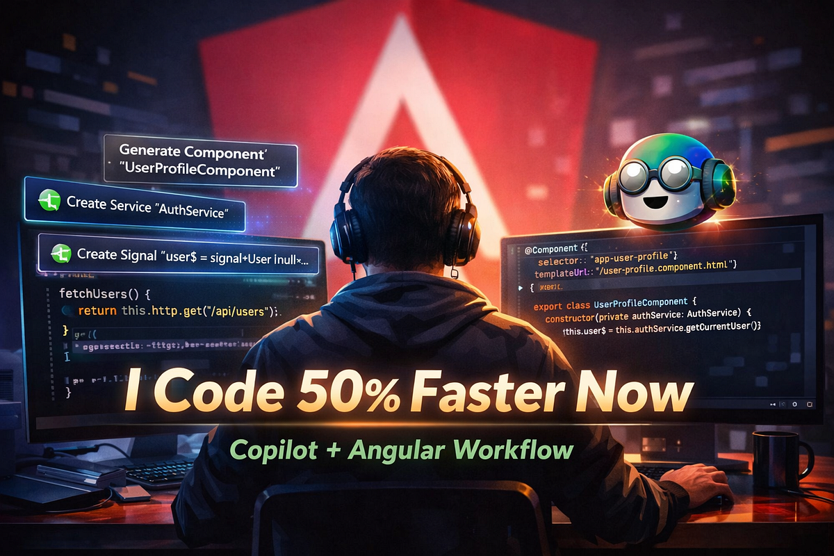 I Code 50% Faster Now: My “Copilot + Angular” Workflow | by CodePulse ...