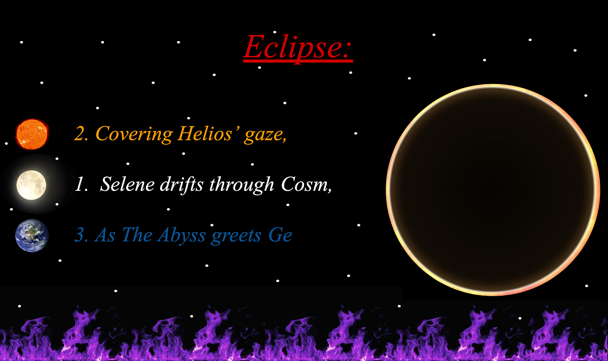 Eclipse Haiku Poem. This is my haiku called “Eclipse”… | by 𝔐𝔶𝔰𝔱1𝔠𝔛 ...