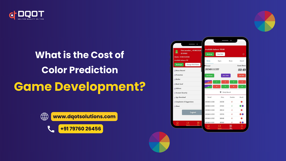 What is the Cost of Color Prediction Game Development? | by Anirudh ...