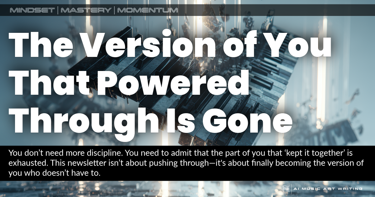 The Version of You That Powered Through Is Gone | by Hidden Hero Media ...