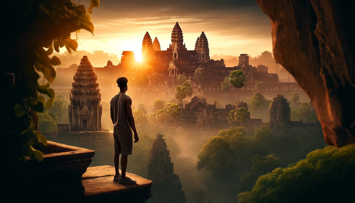 A Dawn Whisper to Gaia: Timeless Embrace of Angkor Wat | by Chris Jack | Aug, 2024 | Medium