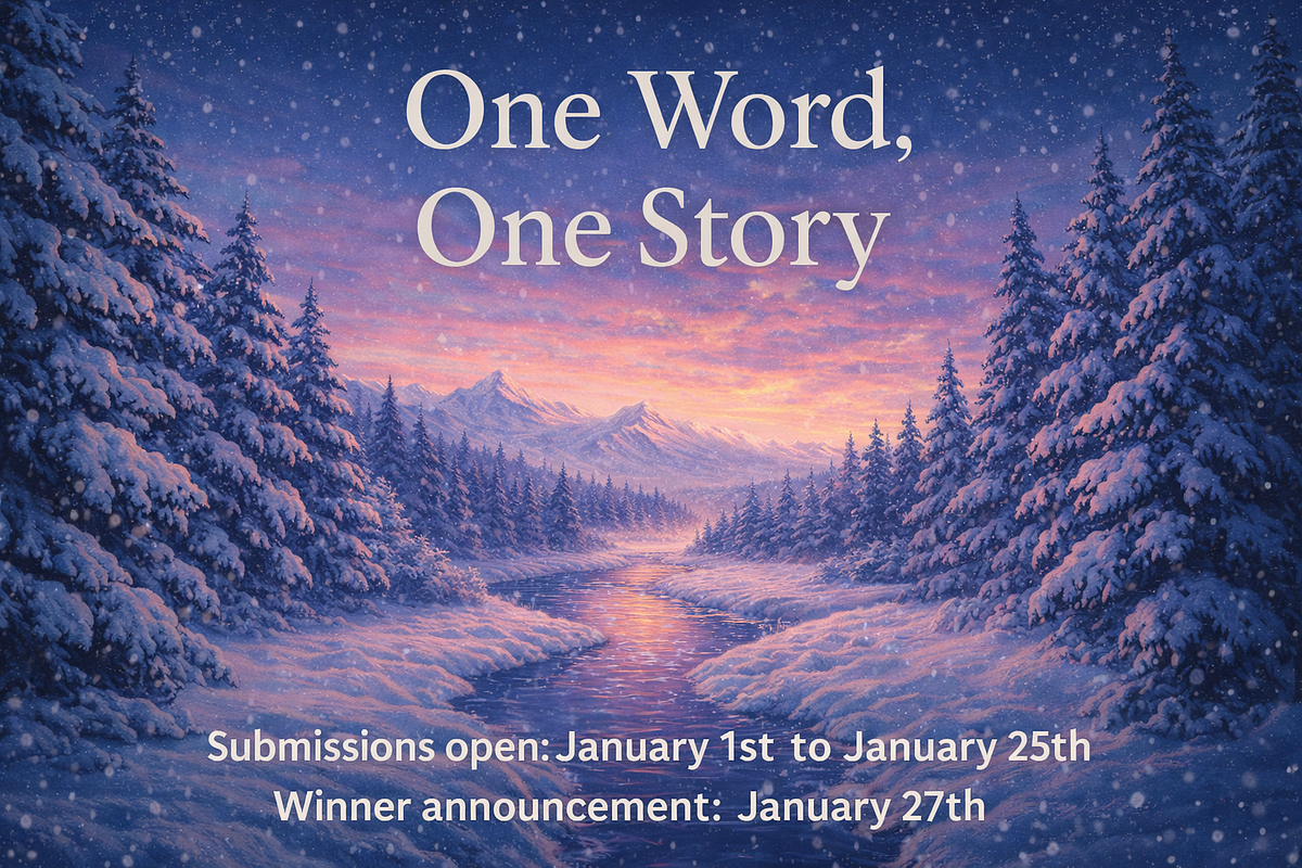 One Word, One Story — A Writing Challenge | by Saima Akther | No Time