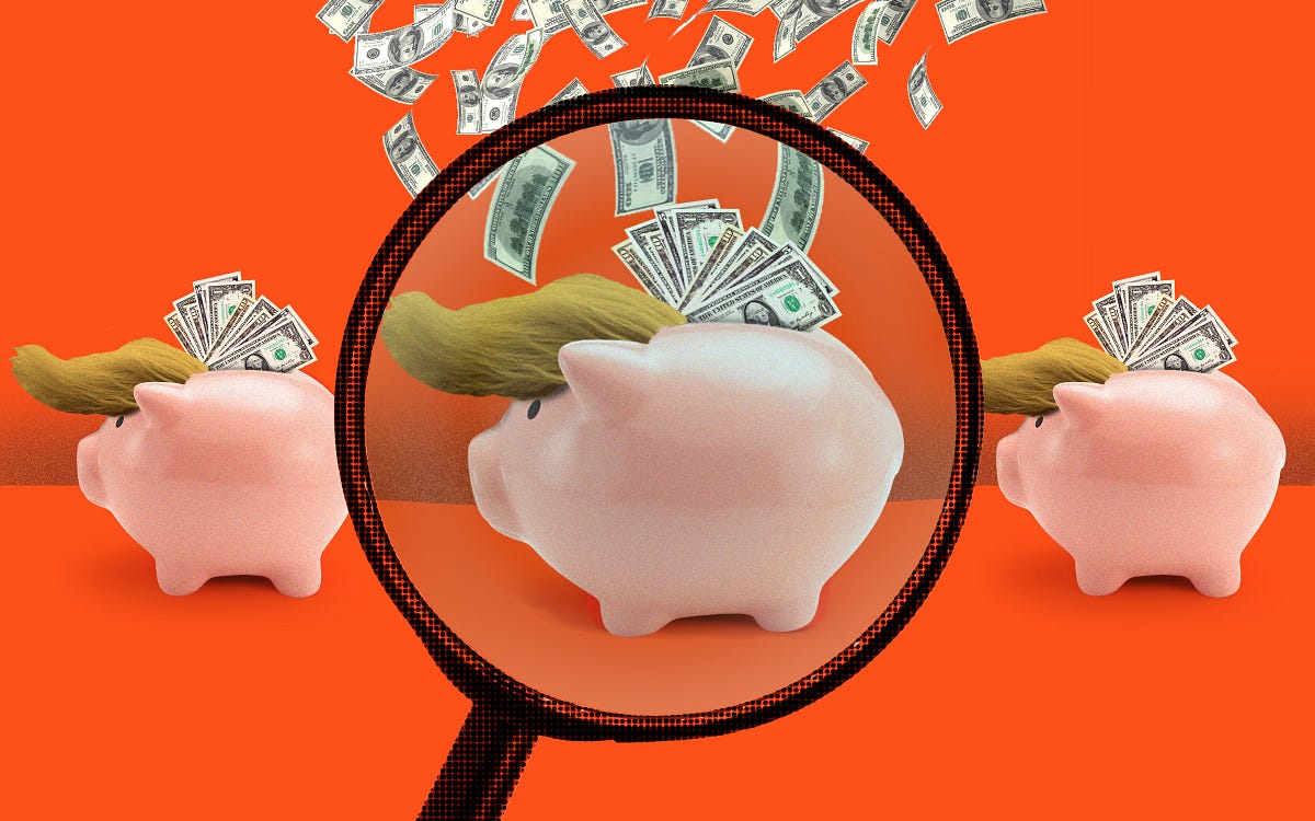 How Does Trump Keep Getting Money to Troll the World? | LEVEL