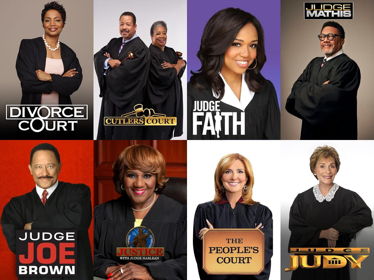 TV: Ranking The Top 10 Courtroom Judge TV Shows Of All-Time | by DAR ...