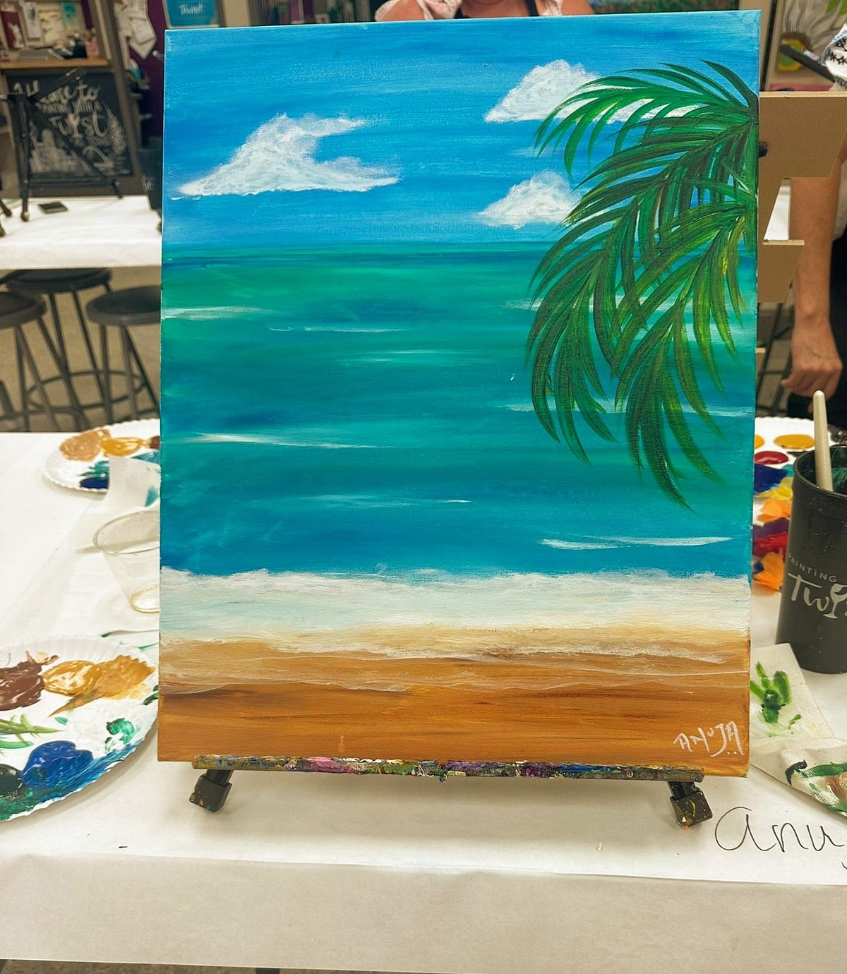 Brushes and Canvas — A Creative Afternoon | by Anujap | Write A Catalyst | Jul, 2024 | Medium