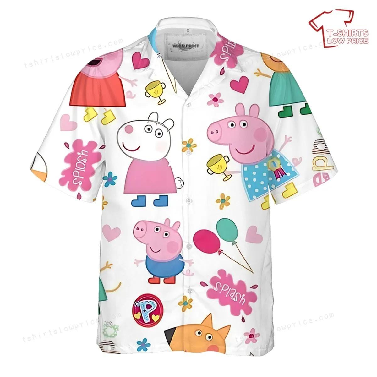 Peppa Pig Hawaiian Shirt. Ready to turn heads at your next family… | by ...