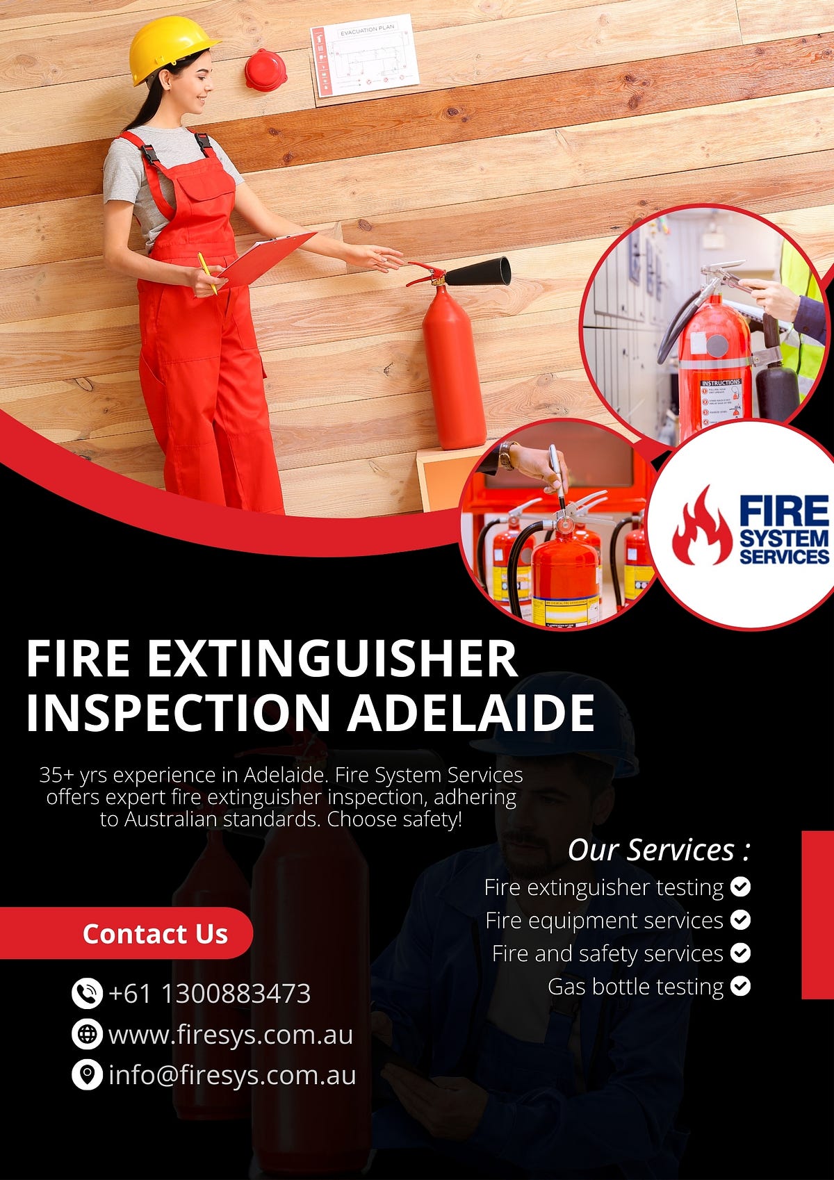 fire extinguisher inspection Adelaide - Fire System Services - Medium