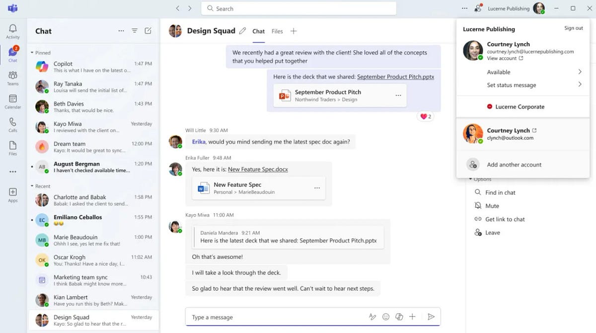 New Microsoft Teams App Offers Unified Experience Combining Personal ...