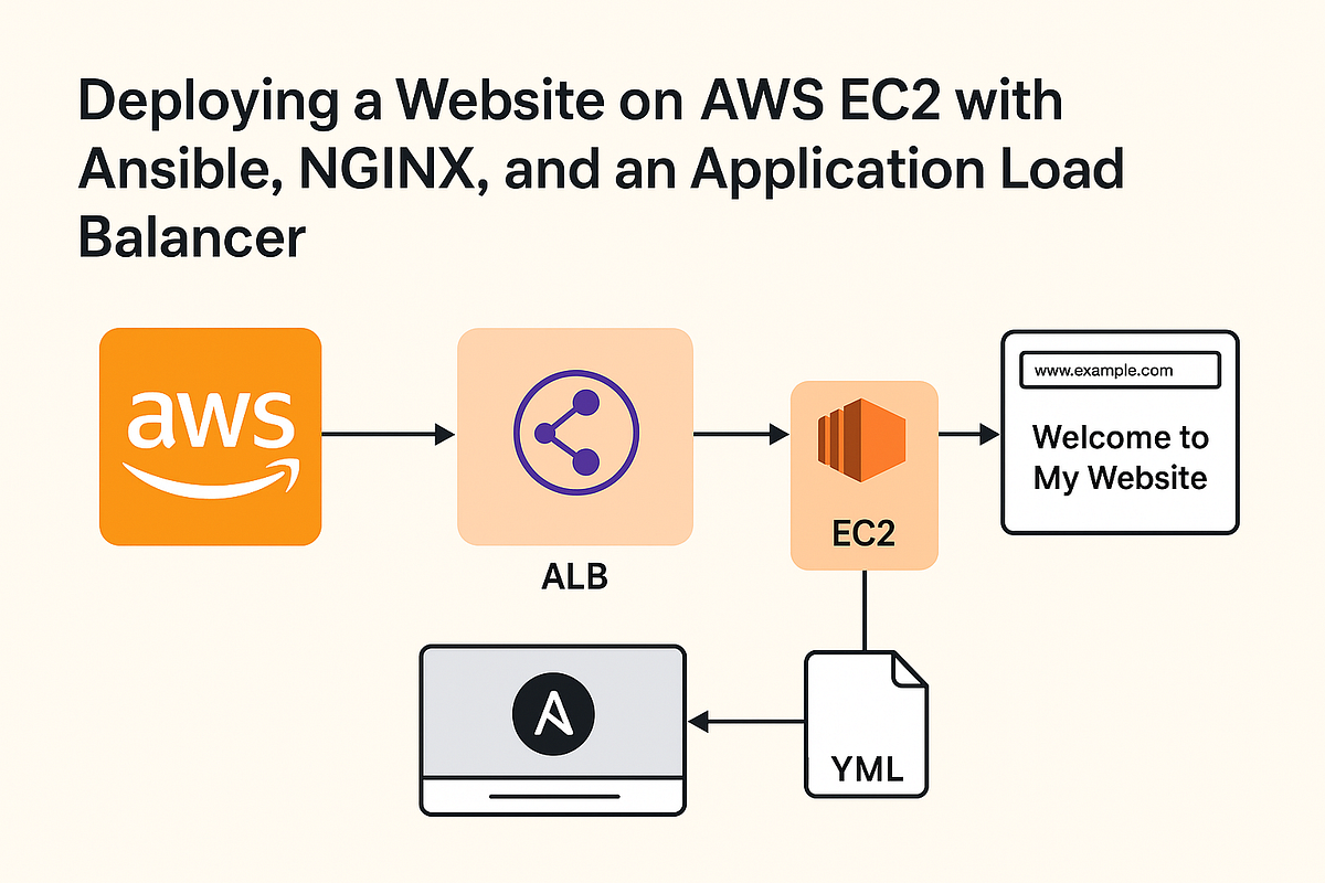 Deploying a Website on AWS EC2 with Ansible, NGINX, and an Application Load Balancer | by ...