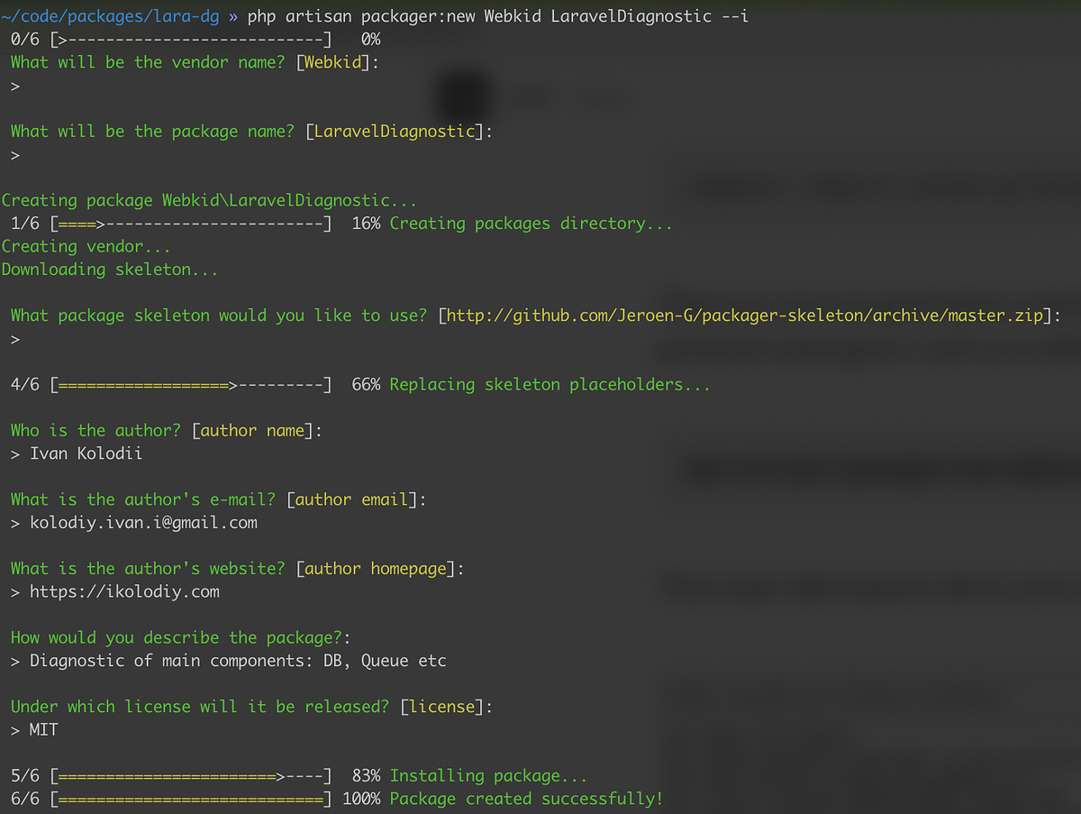 Laravel 10 package development from scratch | by Ivan Kolodii | tenantcloud-engineering | Medium