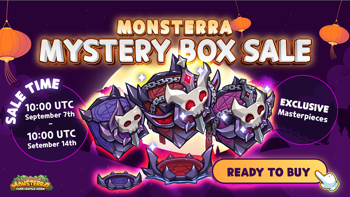 Getting Exclusive Monsterra NFTs In Mystery Box Sale. Purchase NOW ...