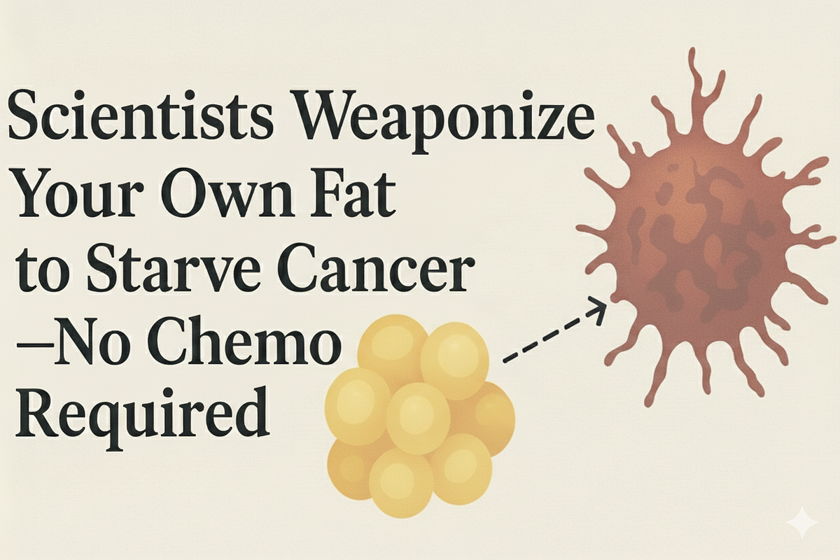 Scientists Weaponize Your Own Fat to Starve Cancer — No Chemo Required ...