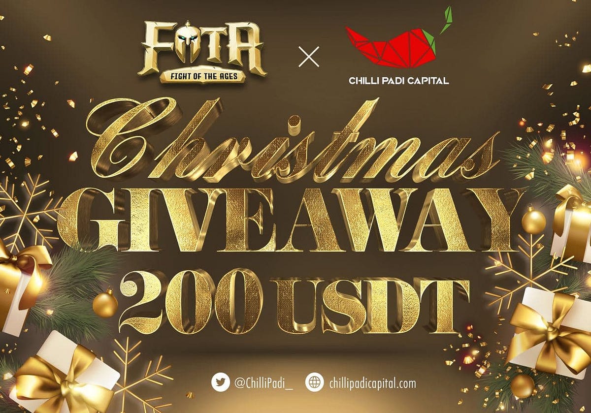 FOTA x Chilli Padi — Christmas comes early this year with a 200 USDT ...