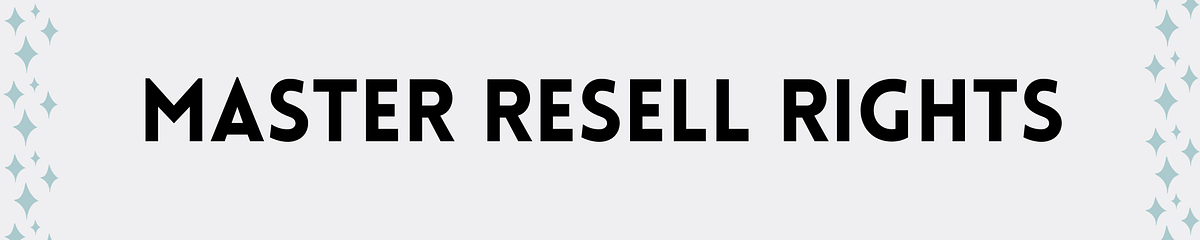 What the HECK is Master Resell Rights and WHY is it on my TikTok ...