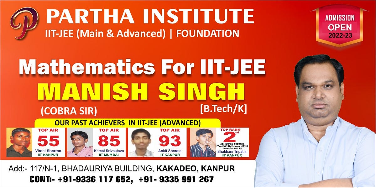 Excelling in IIT Coaching: Partha Institute Sets the Standard in Kanpur ...