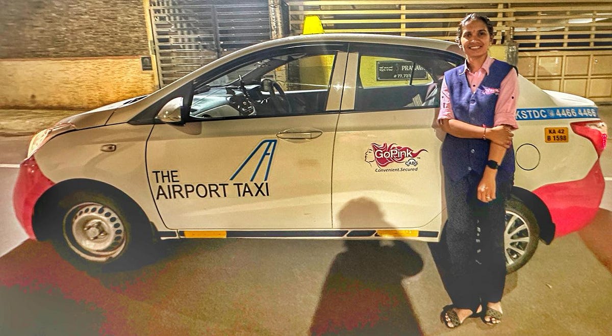 Driving Empowerment: Latha’s Inspiring Journey with Go Pink Cabs | by ...
