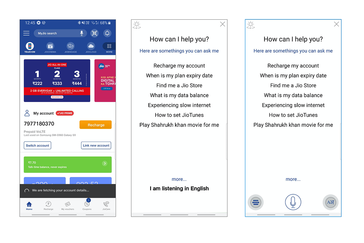 Voice in Apps: My Jio. In this week’s ‘Voice in Apps’, we are… | by ...