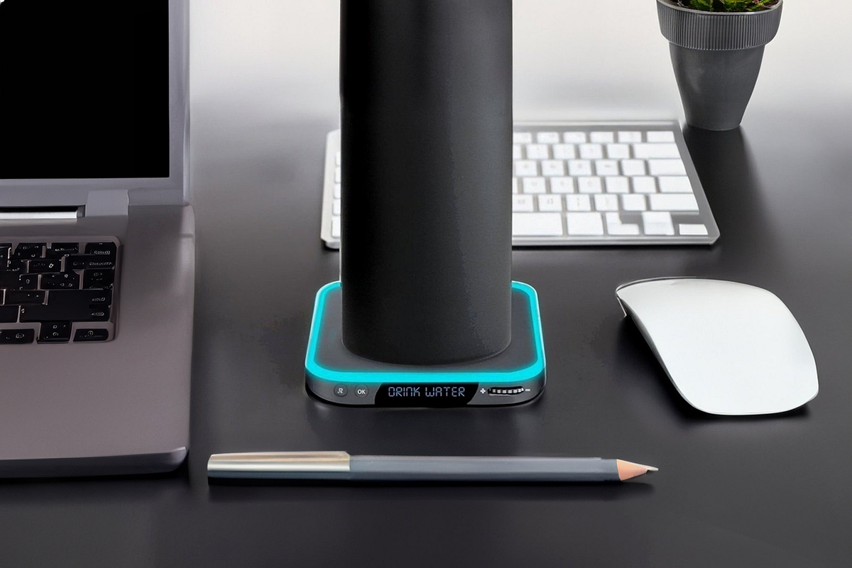 Upgrade Your Home Office Routine with an Innovative Smart Water Bottle ...