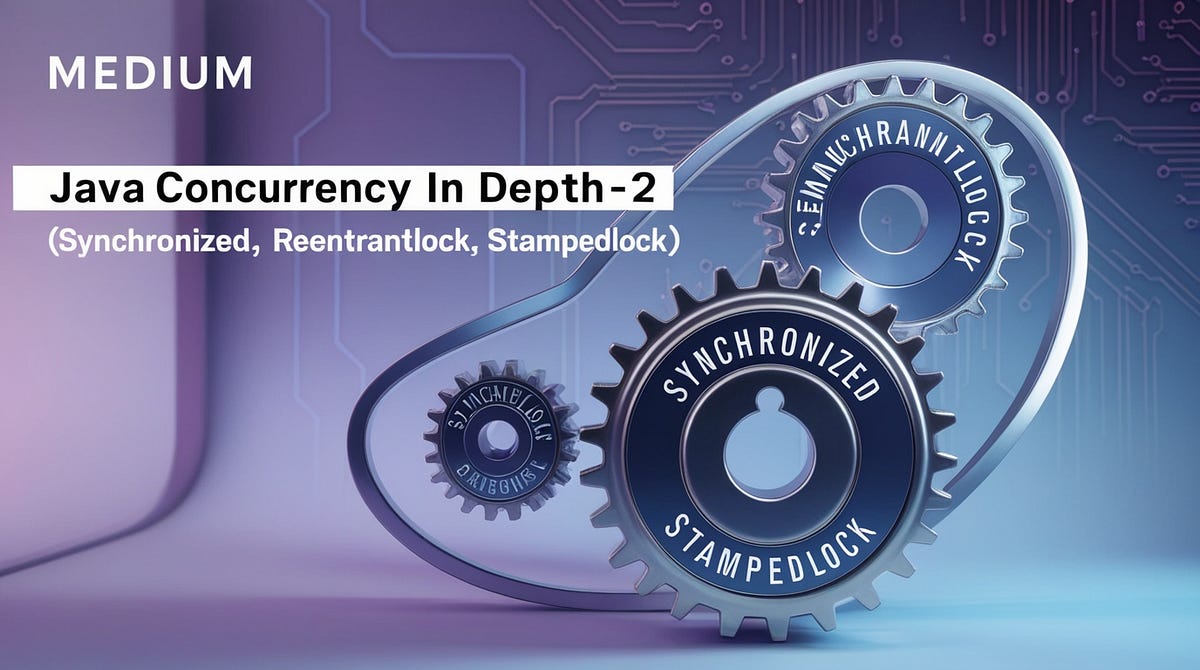 Java Concurrency In Depth 2 Synchronized Reentrantlock Stampedlock