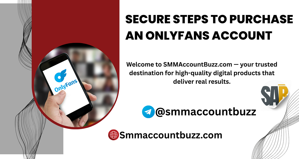 Troubleshooting Issues with Purchased OnlyFans Accounts | by ...