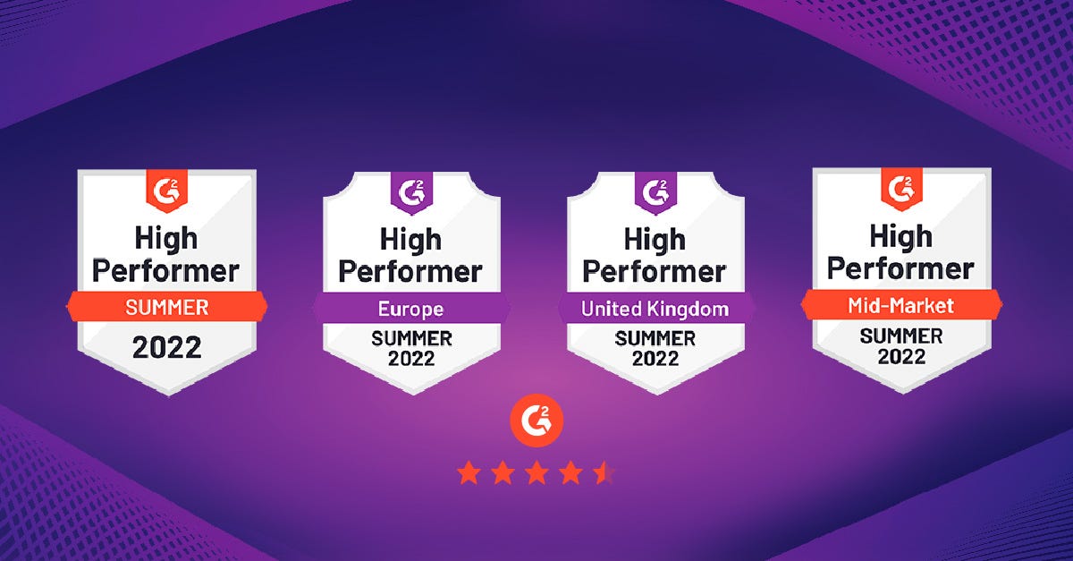 The Hub Shines as a ‘High Performer’ in G2’s Summer 2022 Reports | by ...