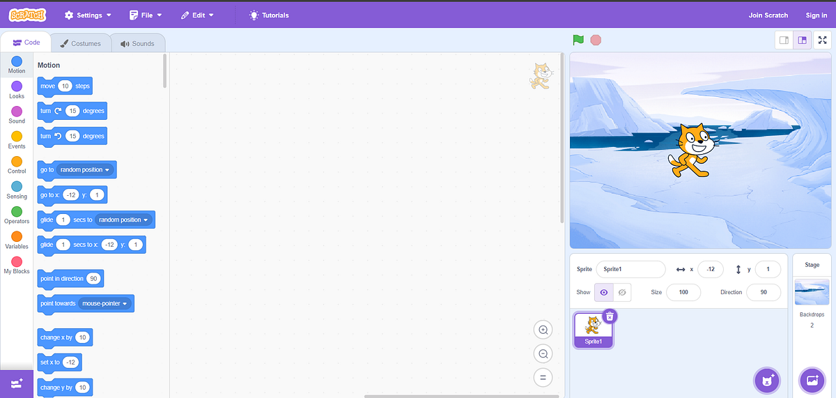 Kenalan dengan SCRATCH! Bahasa Pemrograman Berbasis Visual! | by Insantatagprigunglakilaki | Medium