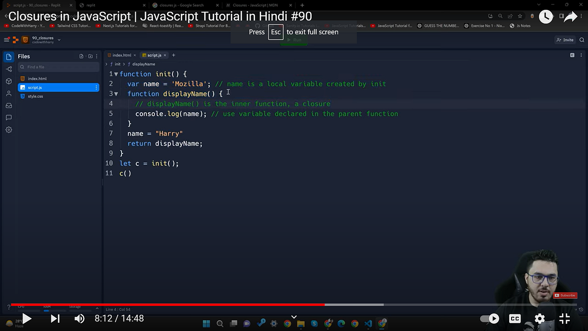 Basics Of Functional Programming. Closures | by Biplavmazumdar5@gmail.com | Medium