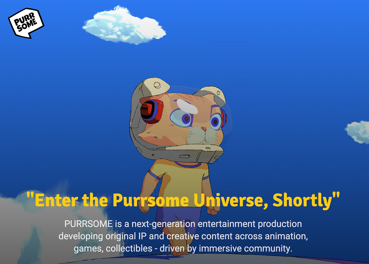 Why I’m bringing PURRSOME — a Next-Gen Animated IP — Into Web3 | by ...