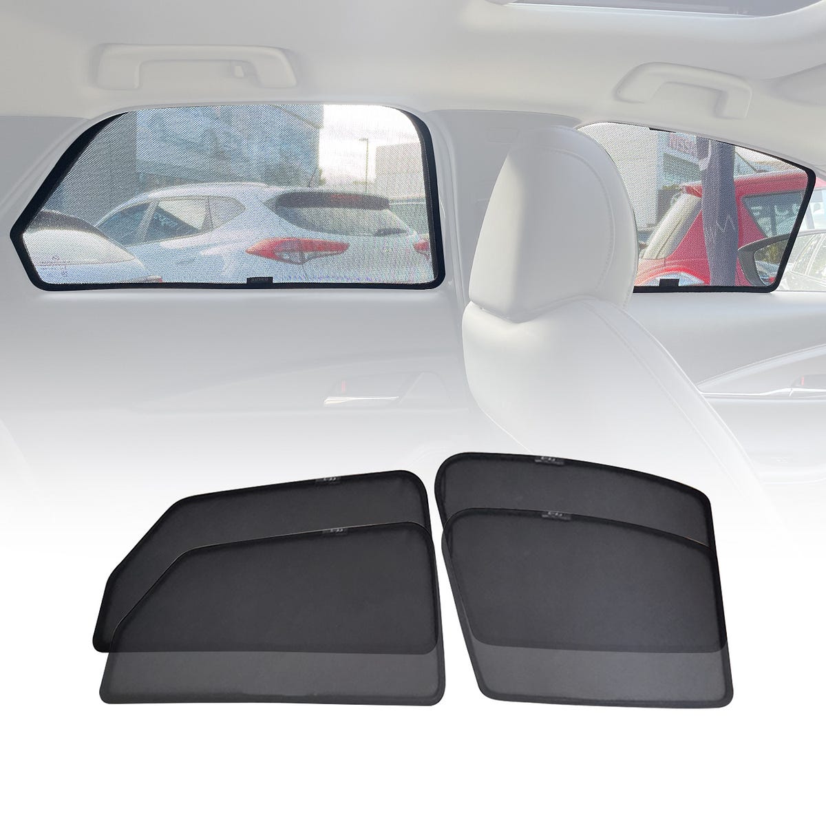 Window Sun Shades for Car. Auto side window shades are accessories ...