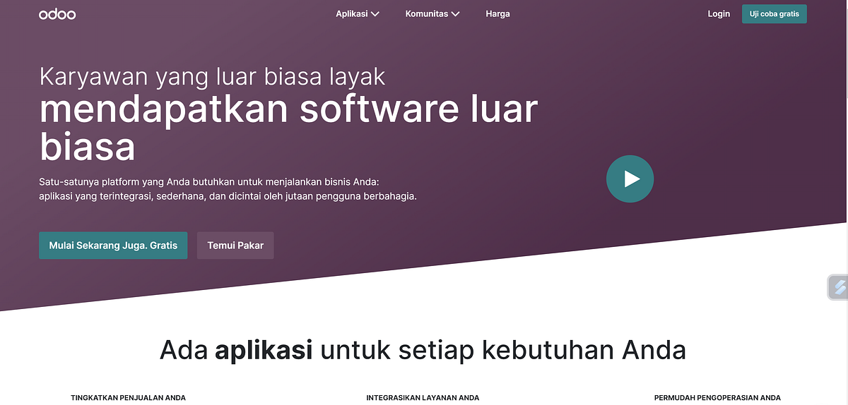 Cara instalasi Odoo secara SOO. Mudah dan dijamin berhasil | by shannon | Oct, 2023 | Medium
