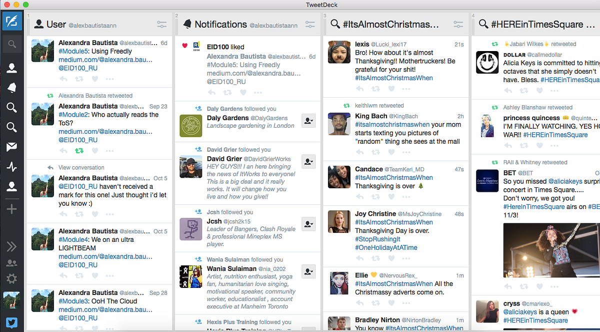 TWEETING ON TWEETDECK. Tweetdeck has been my method of choice… | by ...