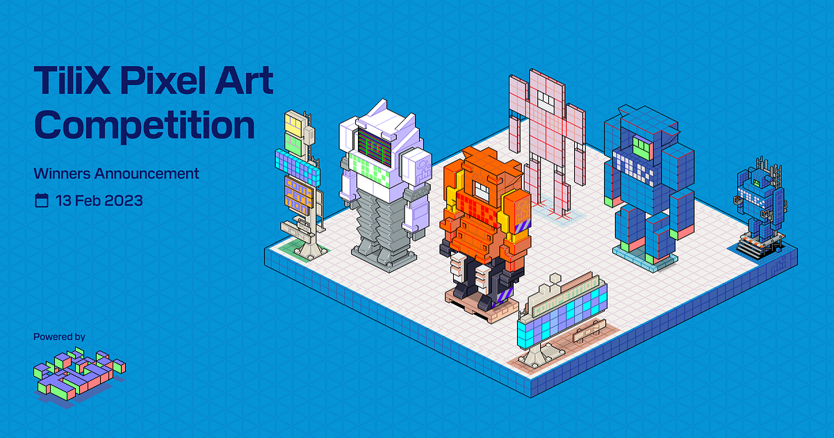 Winners Announcement🏆 for the TiliX Pixel Art Competition🎨 | by Phi ...