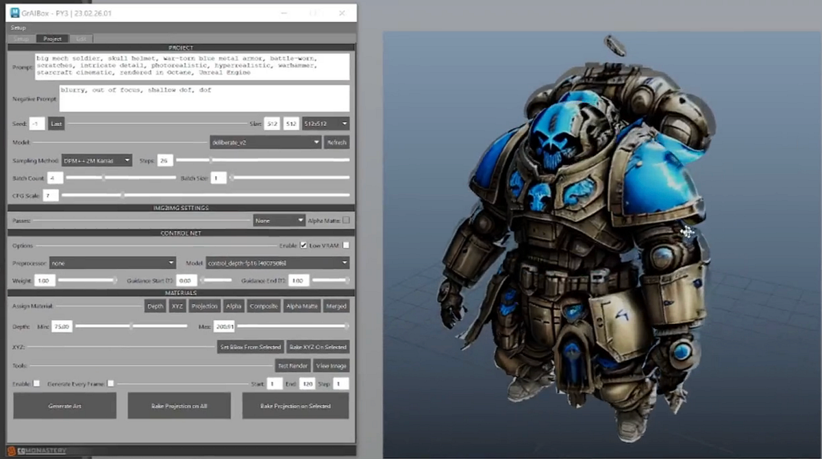 AI in 3D Modeling: Texturing Revolution with AI Textures from CG Monastery | by Jhennyart | Medium