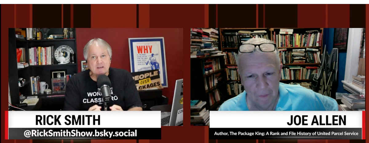 My interview on the Rick Smith Show about “Teamsterland.” I start at 29 ...