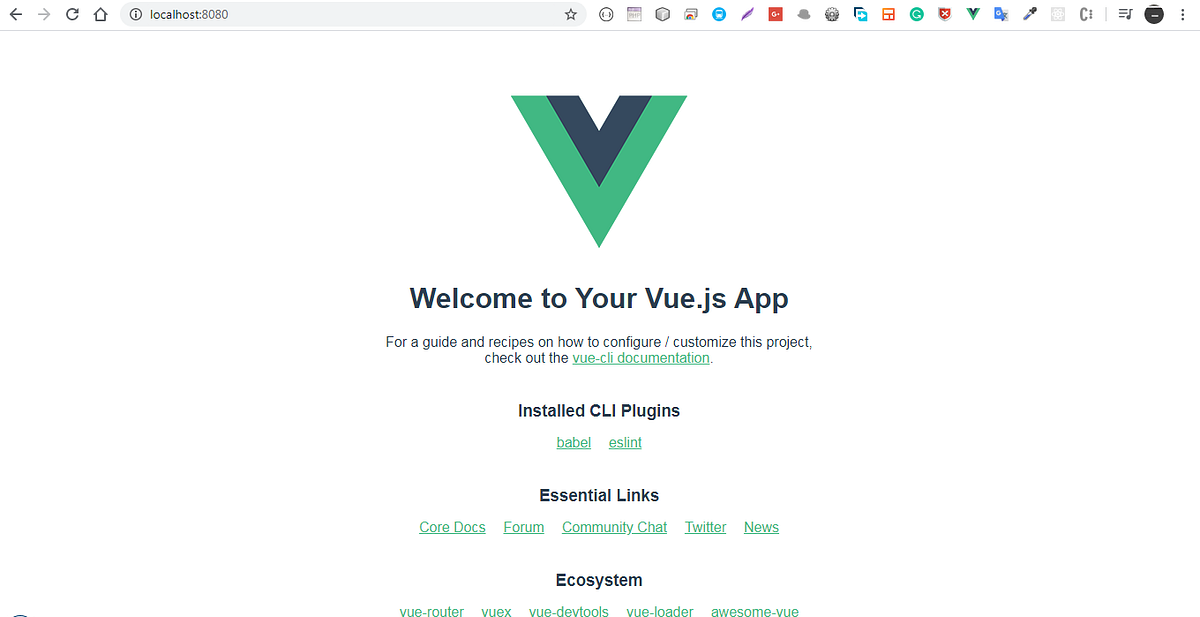 Installation Guide for Vue.js. Install and run Vue js in windows… | by ...