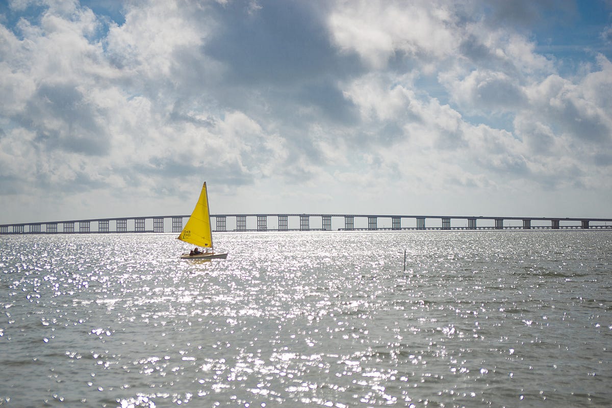 Sailing on Copano Bay. Written by: Angel Alcala, Activity… | by Camp ...