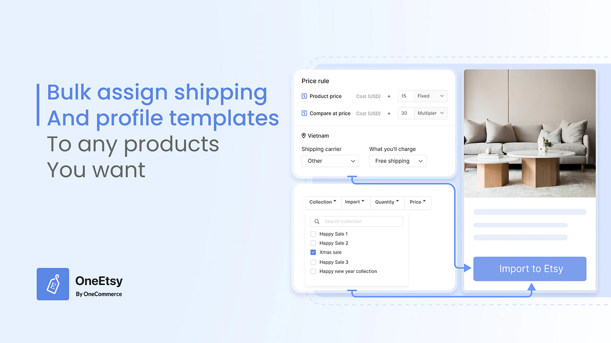 OneEtsy. OneEtsy — Ultimate Etsy product feed… | by OneCommerce | Medium