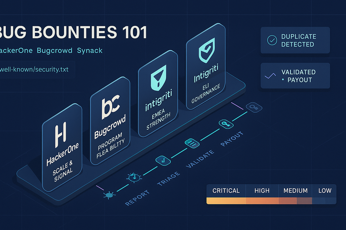 Bug Bounties 101: 5 Platforms That Deliver | by Modexa | Nov, 2025 | Medium