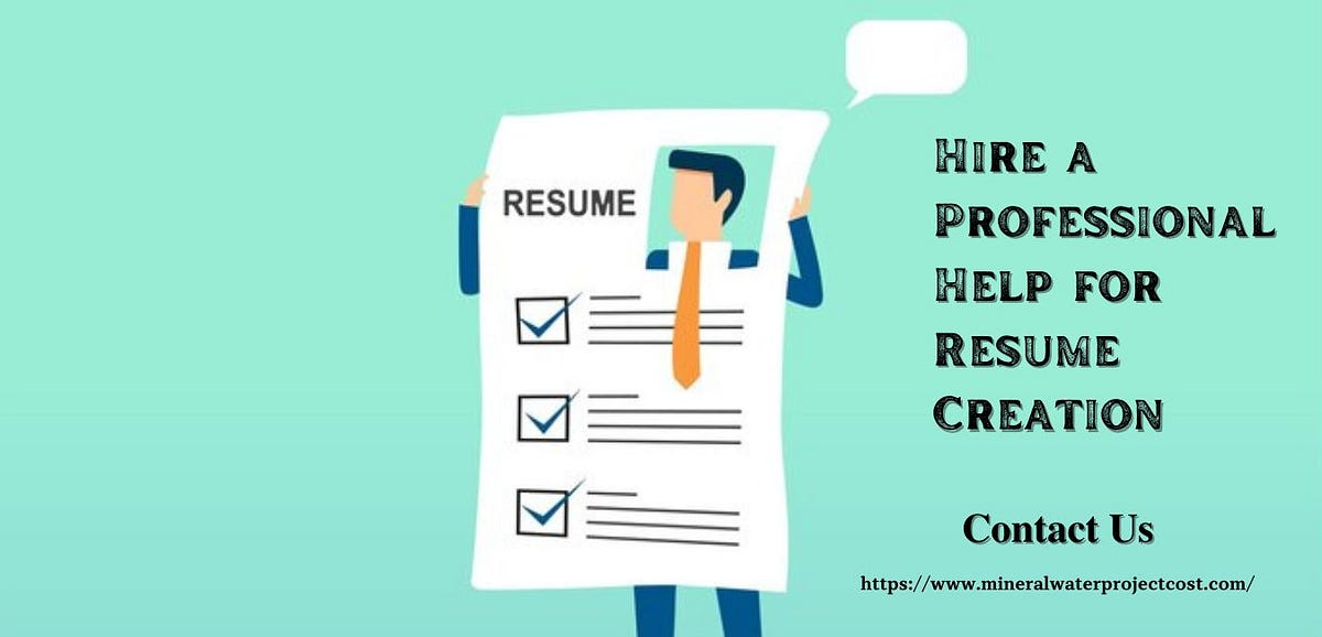 Reasons for Hiring Professional Help for Resume Creation - Resume ...