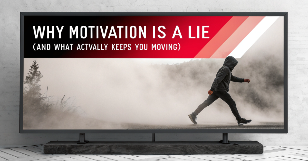 Why Motivation Is a Lie (And What Actually Keeps You Moving)” | by ...