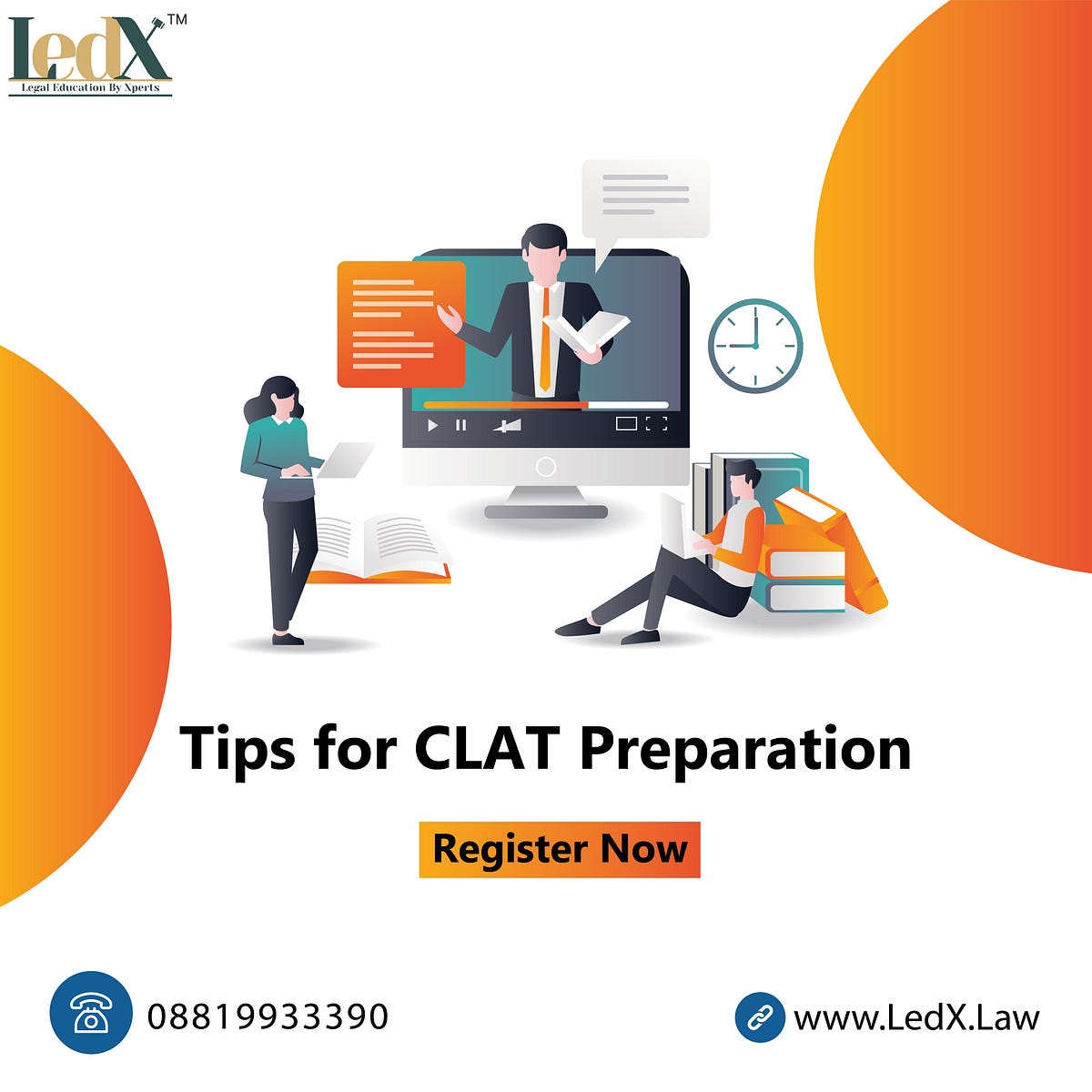 Tips for CLAT preparation. Getting an opportunity to study in… | by LedX | Medium