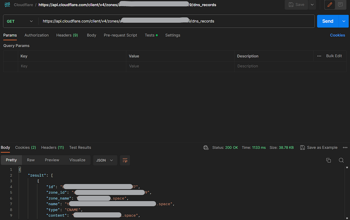 How To Delete Cloudflare Dns Records All At Once Using Only Postman Rest Api By Alireza Kavian